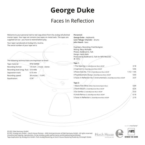 George Duke - Faces In Reflection - Flourish-audio